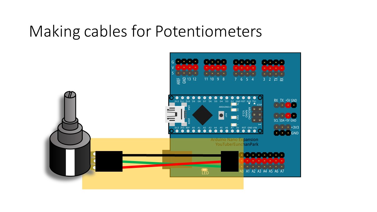 CONTROL 8 SERVO MOTORs USING 8 POTENTIOMETERs (HUMANOID ROBOT EP 02 ...