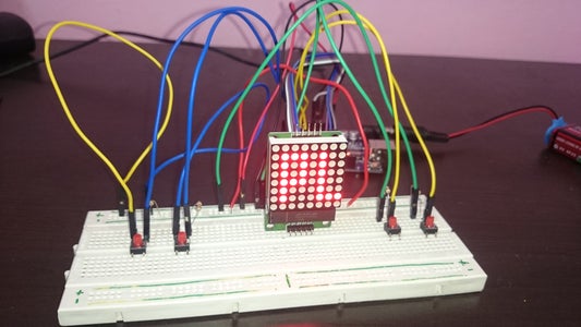 Ping Pong In Arduino With Max7219 4 Steps Instructables
