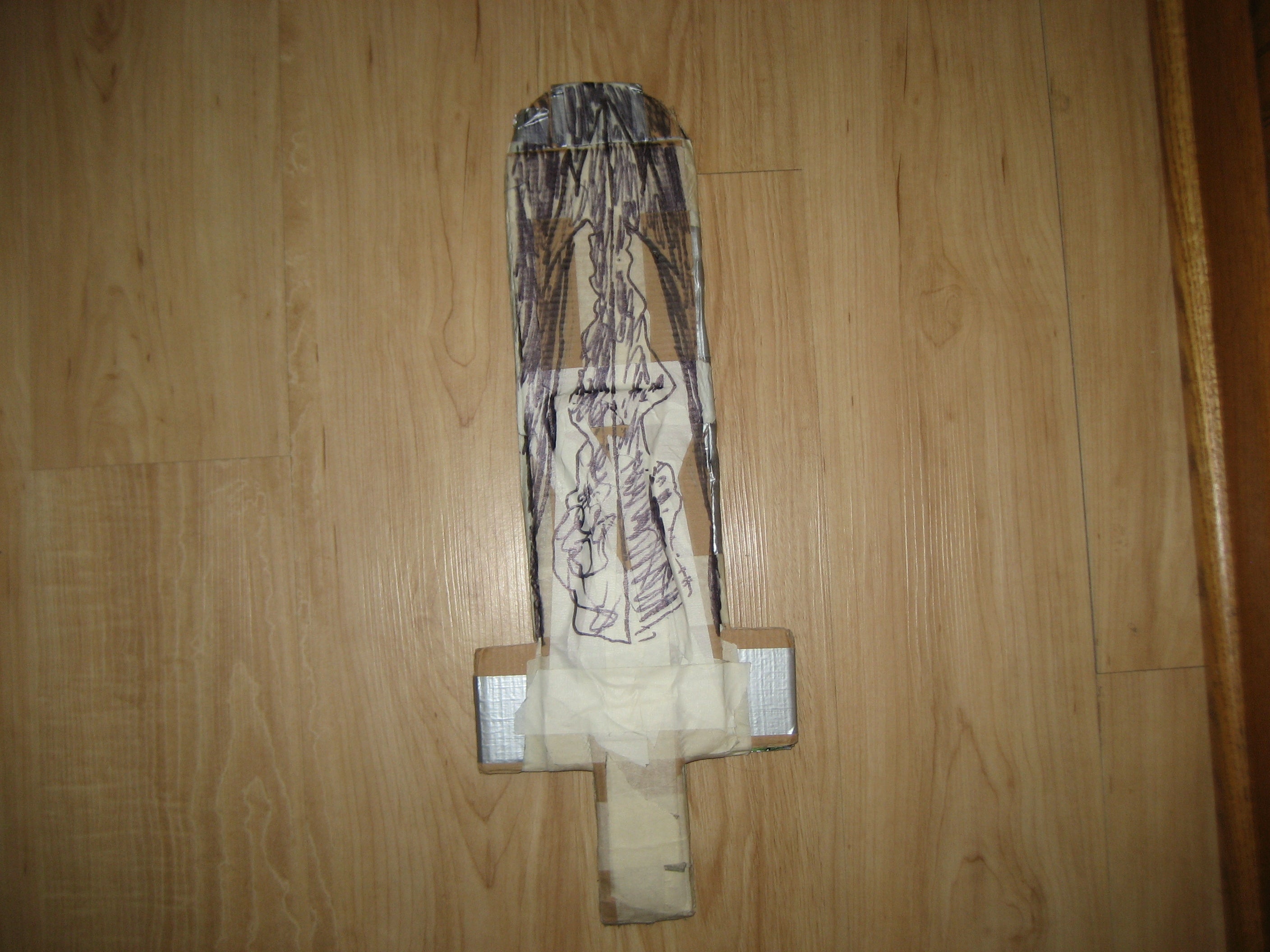 Cardboard Sword Instructables Cardboard Sword Instructables