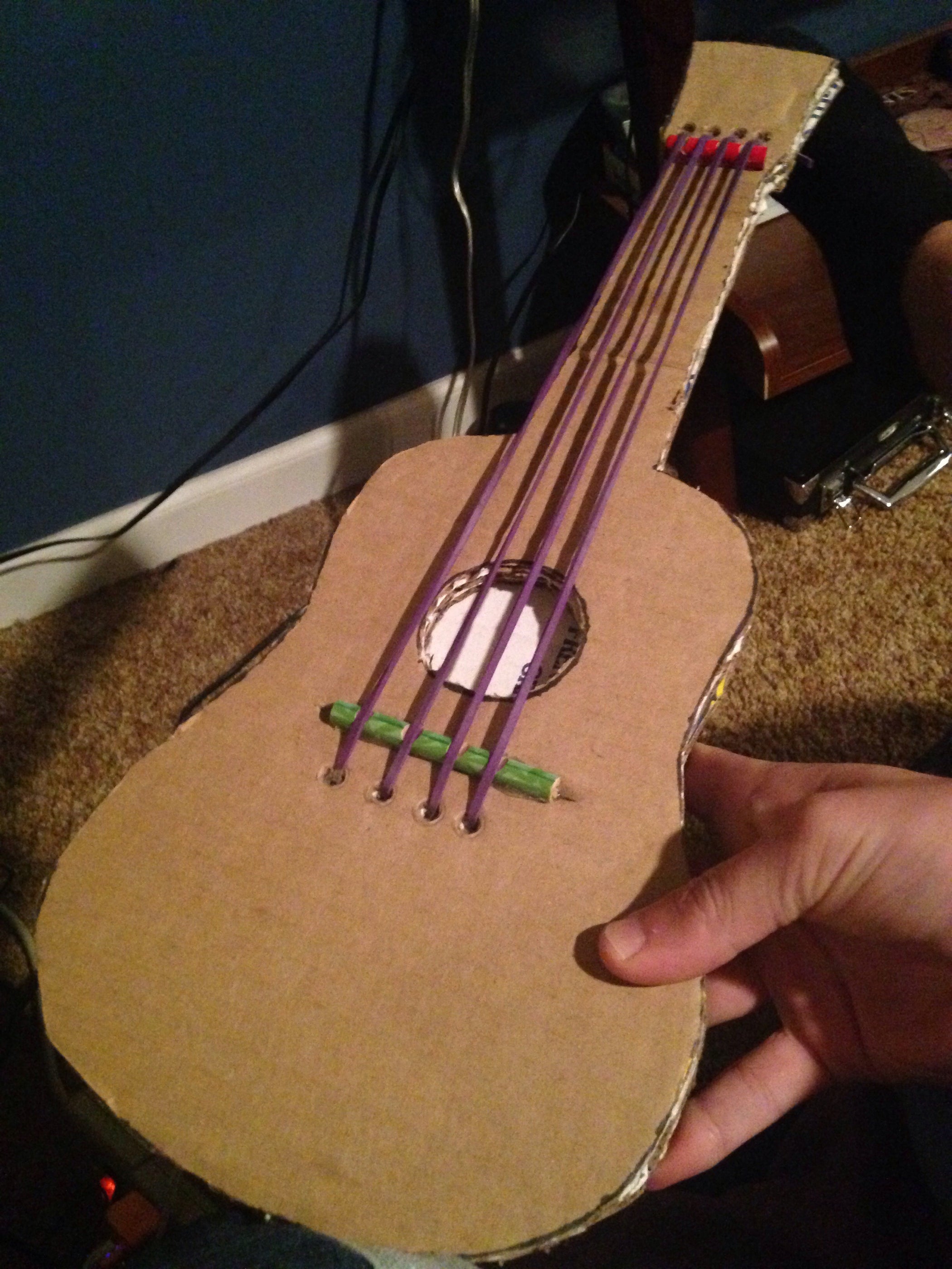 Cardboard Guitar 5 Steps cardboard-guitar-5-steps