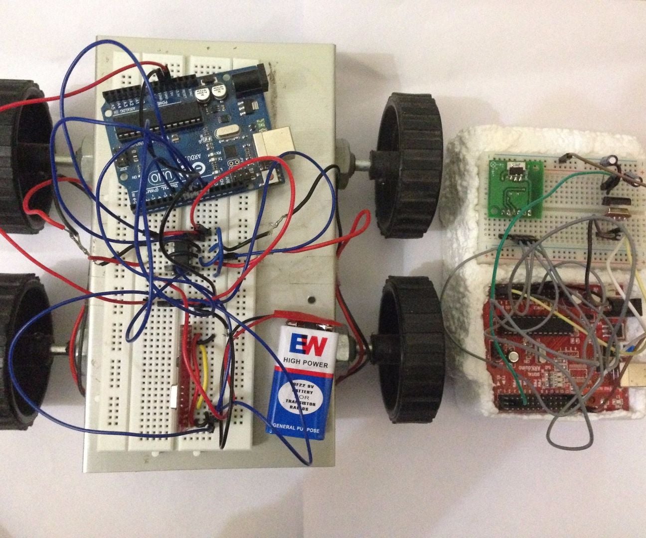 Gesture Controlled Robot Using Arduino 7 Steps