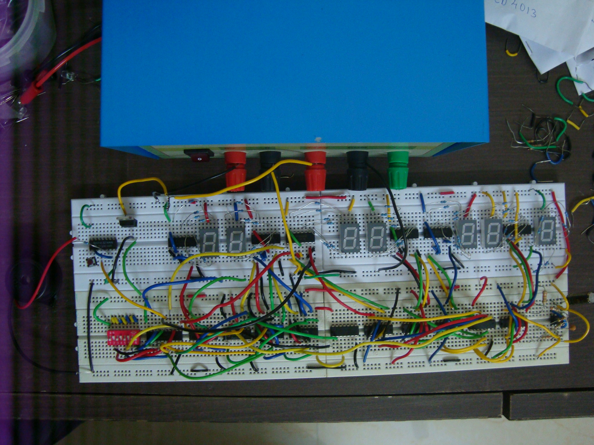Learning Sequential Logic Design For A Digital Clock Trybotics 4028