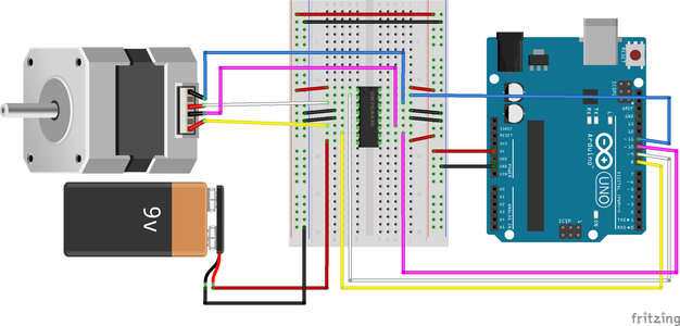 Controlling a Stepper Motor With an Arduino : 8 Steps (with Pictures ...