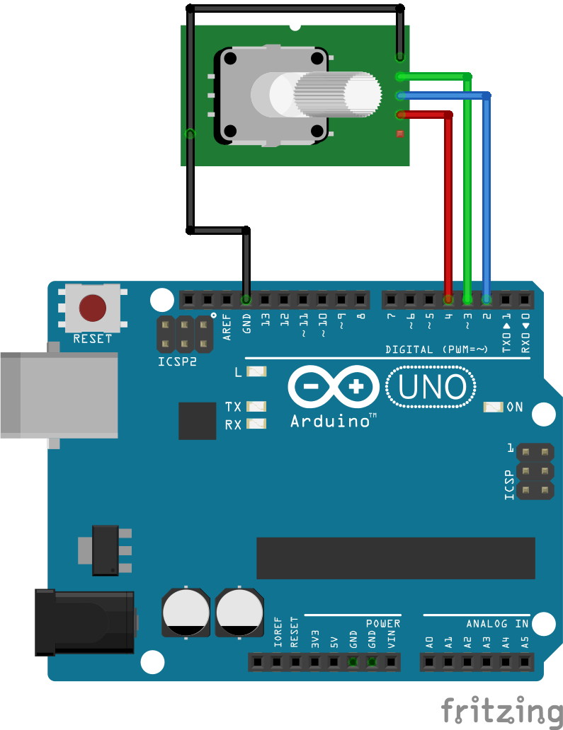 Easy Arduino Menus For Rotary Encoders Trybotics