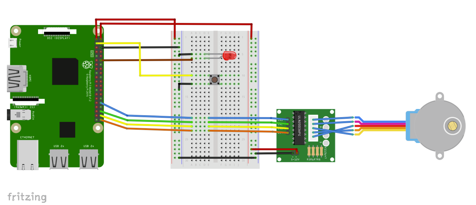 Playing With Electronics Raspberry Gpio Zero Library Tutorial Trybotics