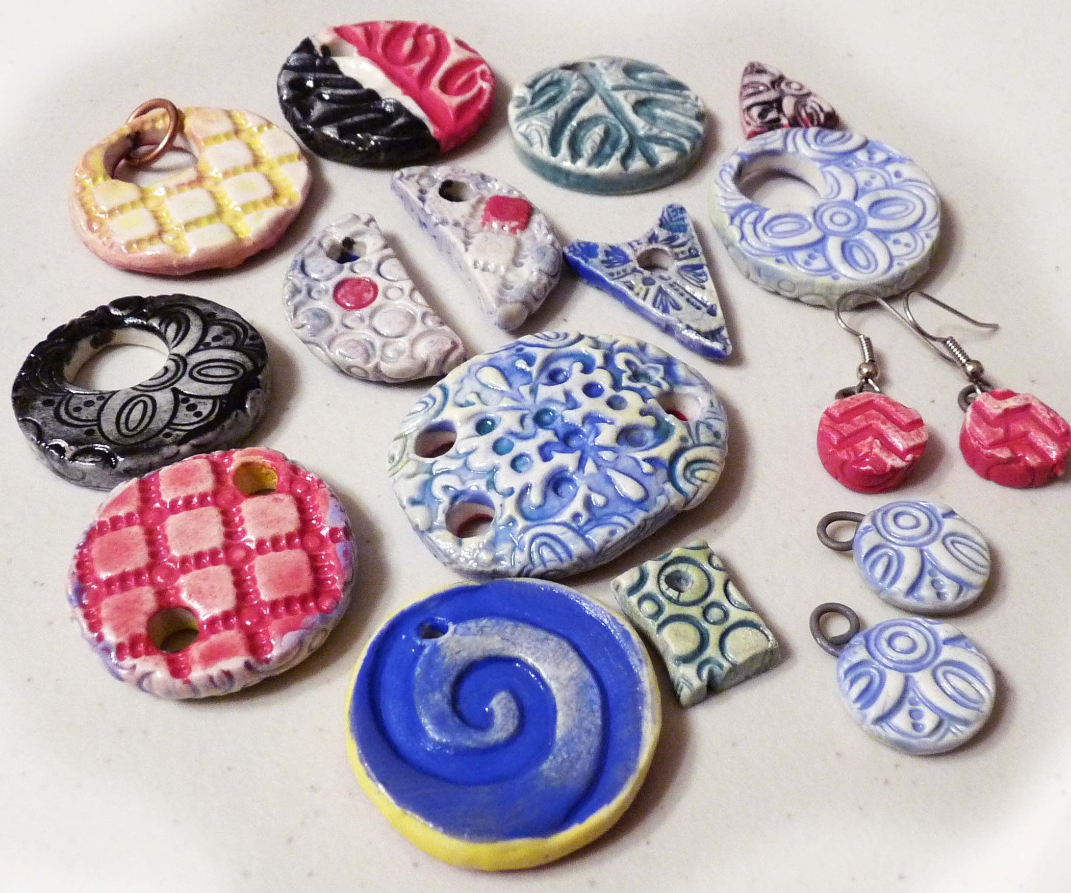Stamped Clay Jewelry Elements 4 Steps with Pictures Instructables stamped-clay-jewelry-elements-4-steps-with-pictures-instructables