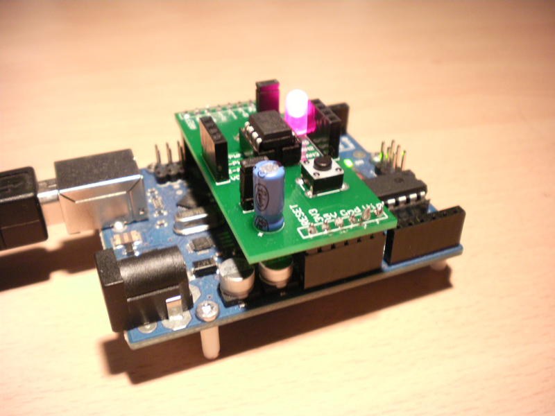 Ultrasonic Range Finder With an ATtiny85 (With Shield) | Trybotics Ultrasonic Range Finder With an ATtiny85 (With Shield) | Trybotics