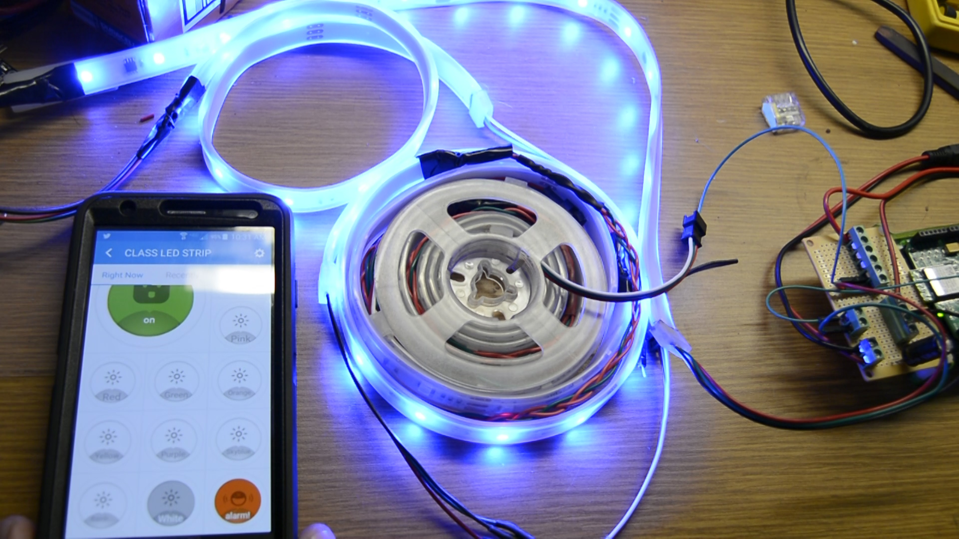 Shelf Accent Lighting With Arduino Smartthings And Led Strips Trybotics