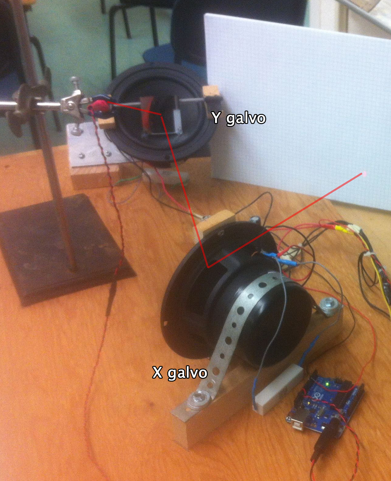 Arduino Laser Show Adapted From Nothinglabs Instructable Trybotics 8730