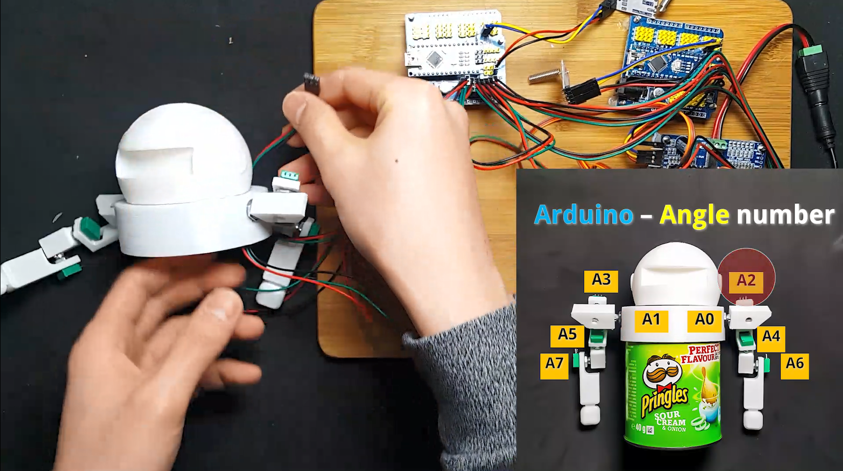 Wireless Communication Servo Control (HC-12) (HUMANOID ROBOT EP 03) | Trybotics