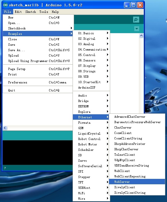 Run Ethernet shield on arduino | WIZnet Makers