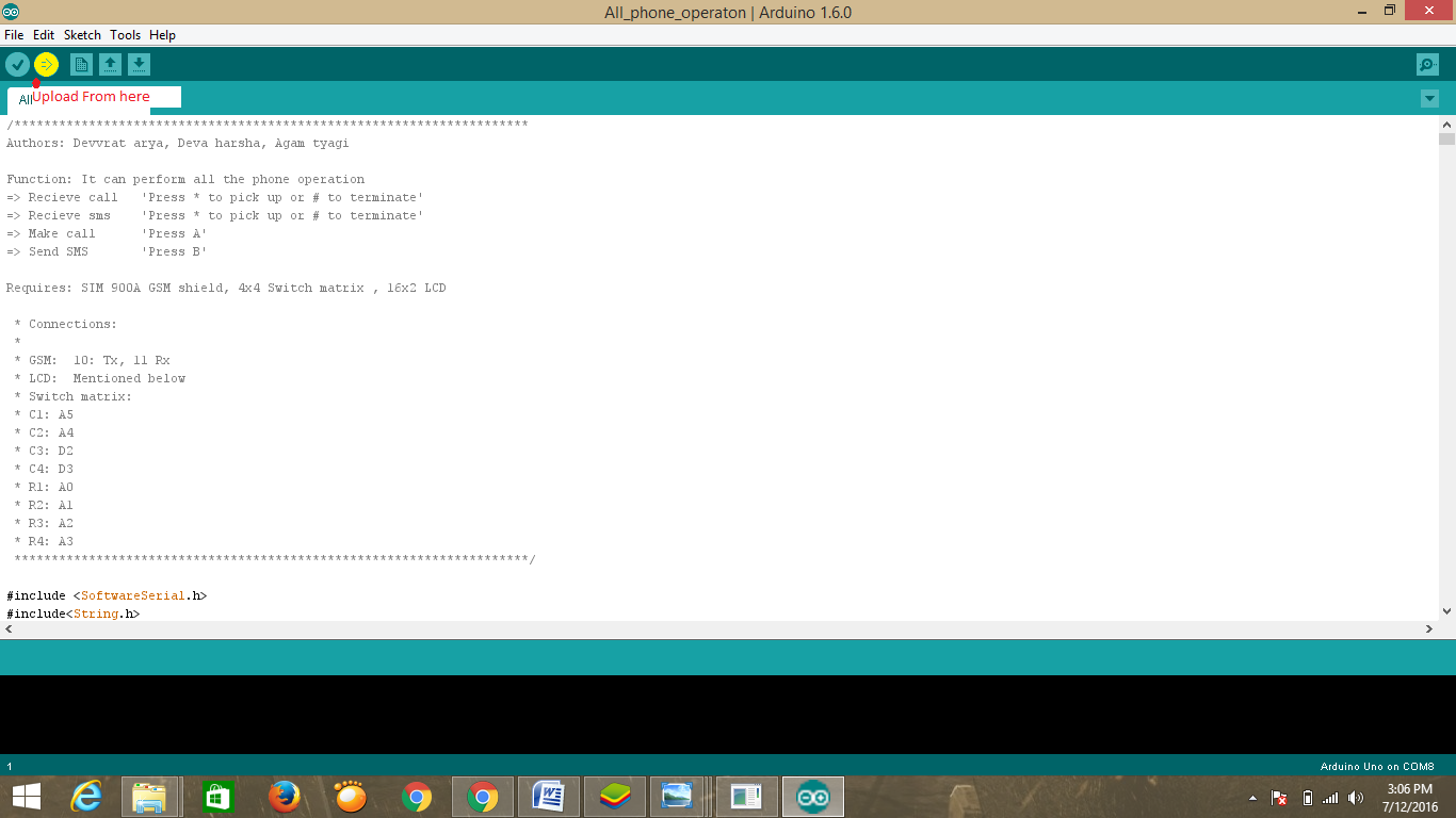 Basic Phone Using GSM and Arduino | Trybotics