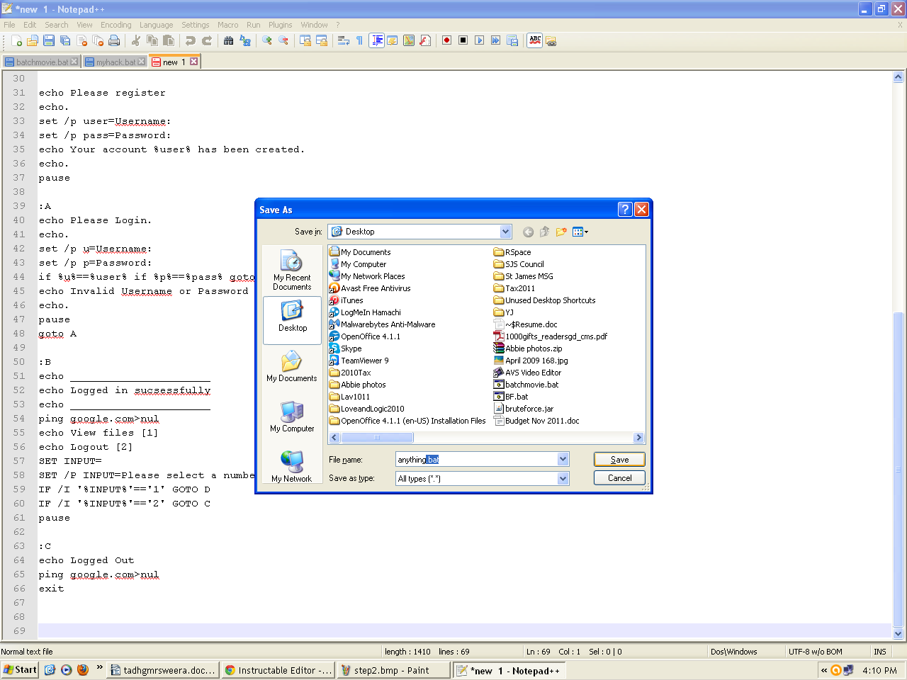 Easy Matrix Effect Batch File 3 Steps Instructables