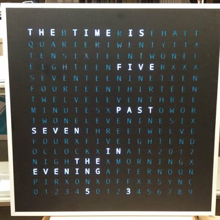 Arduino Word Clock : 31 Steps (with Pictures) - Instructables