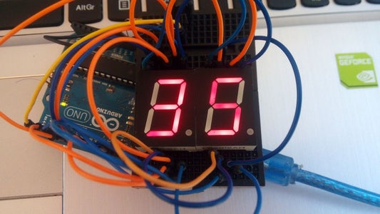 Arduino Simple 7 Segment Countdown Timer 5 Steps With Pictures