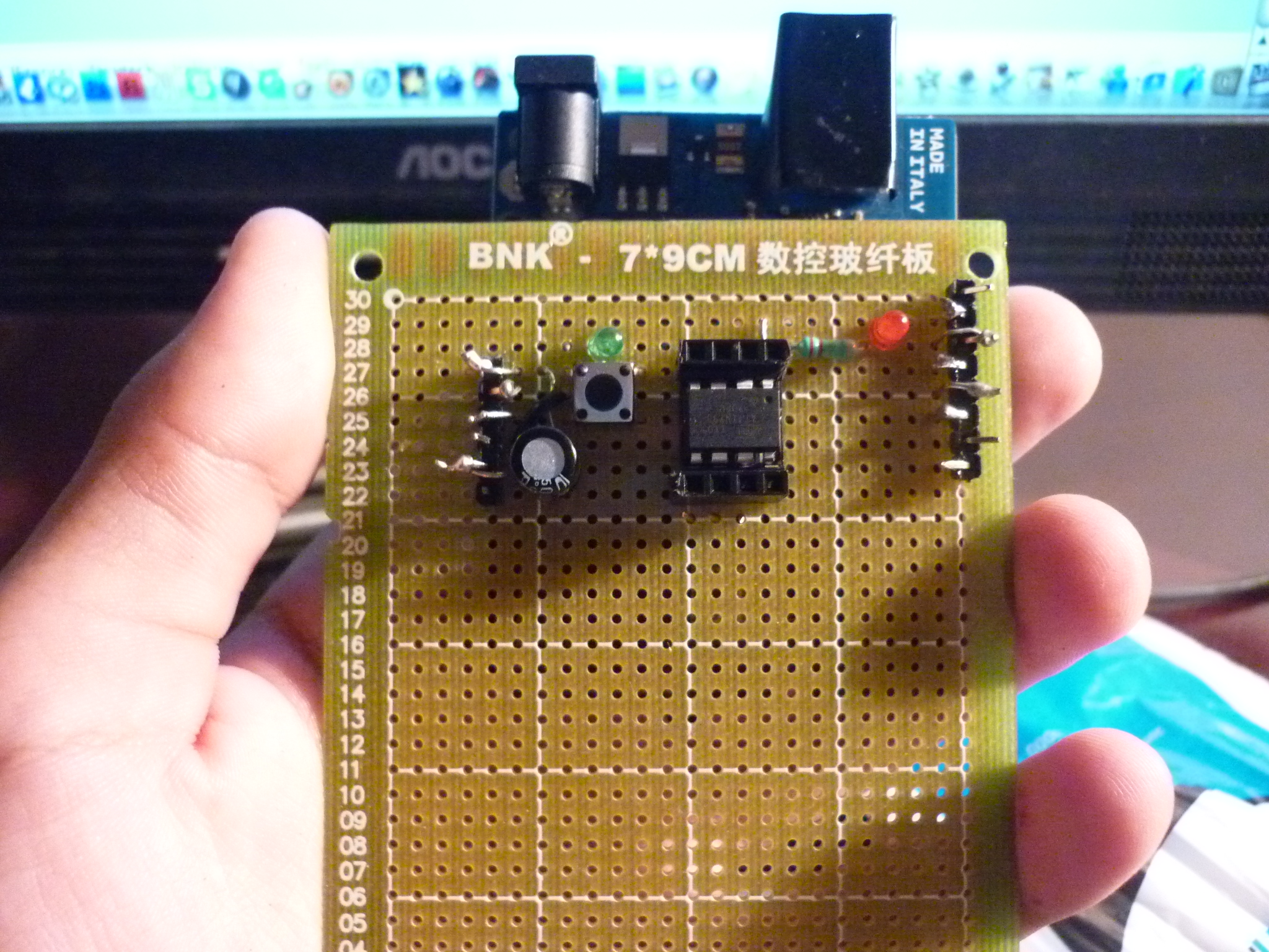 How To Make And Use The Arduino As An Isp For An Attiny 4585 Trybotics