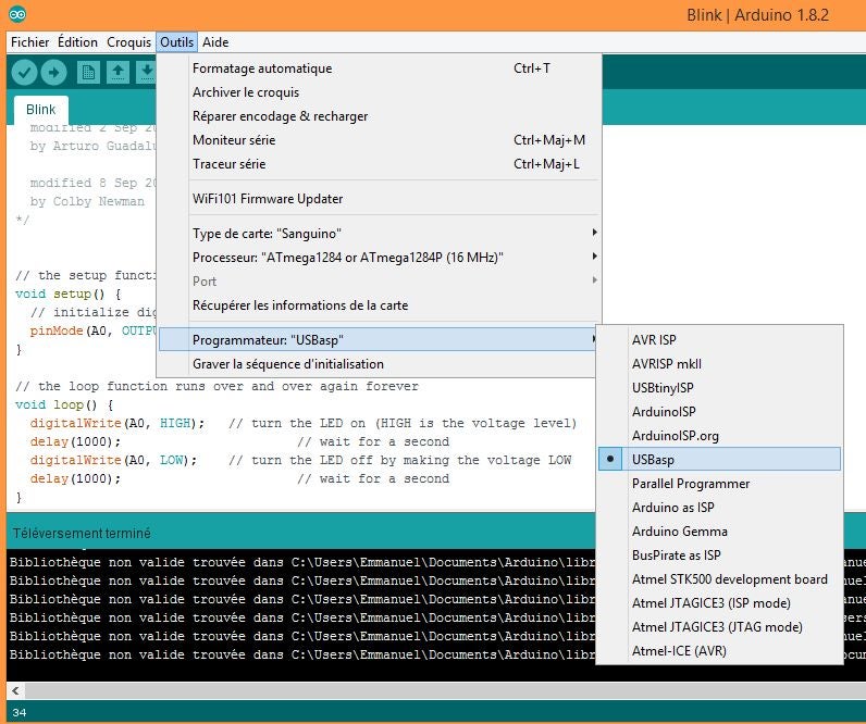 Arduino 1.8.x Clone With Atmega 8535/32/644p/1284p: the Mightycore | Trybotics