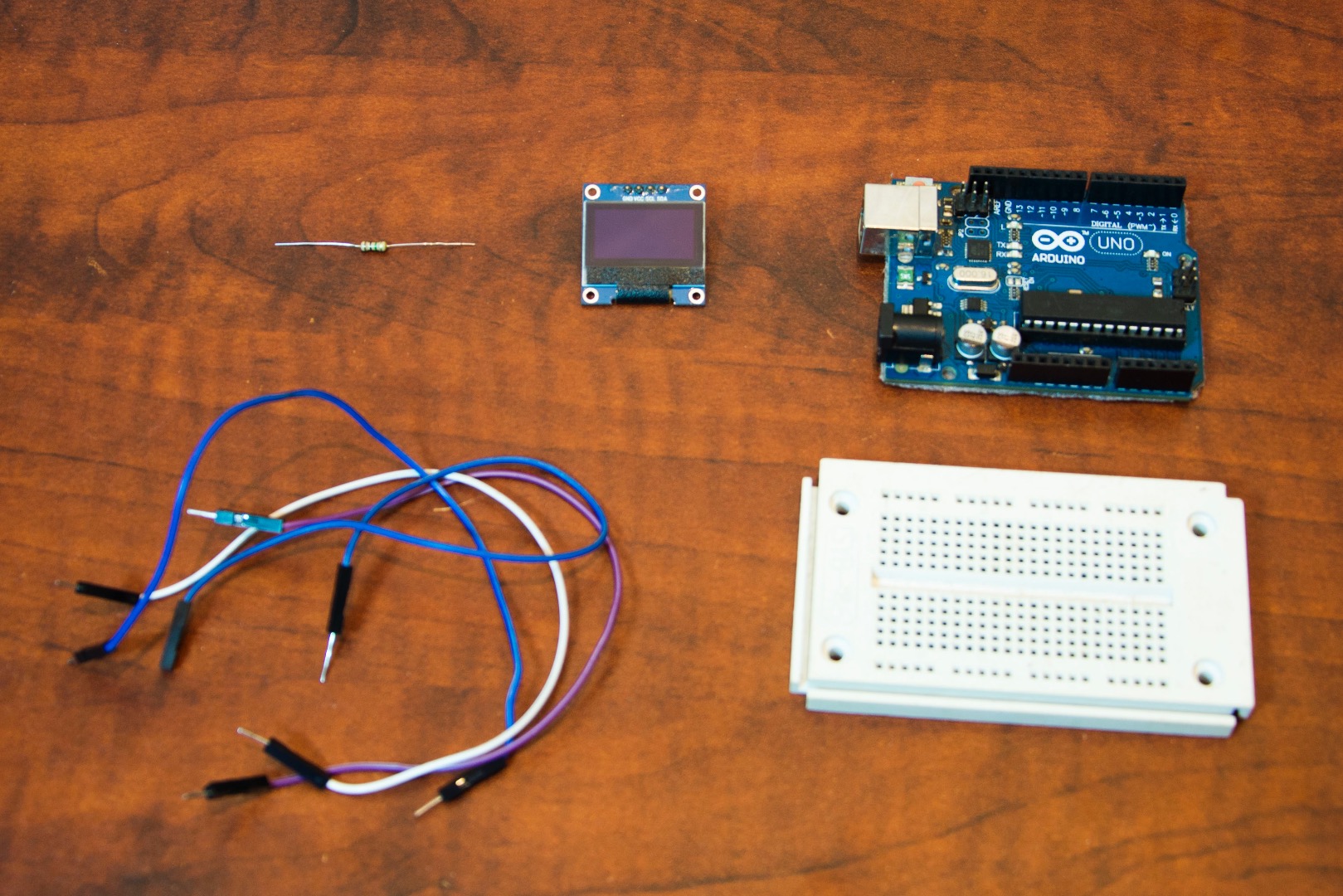 Arduino Oled Voltage Meter Trybotics