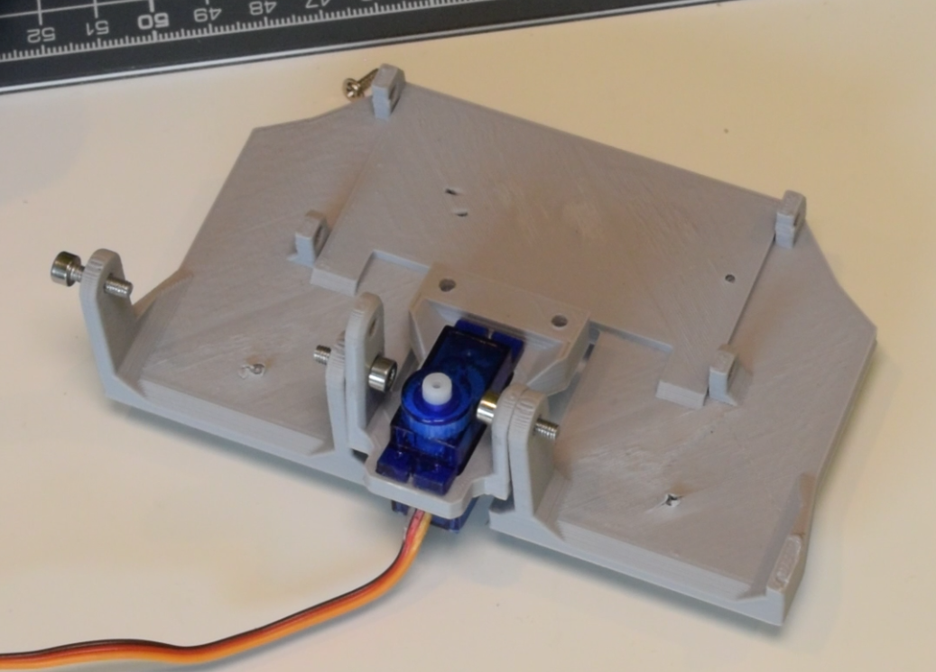 Simplified 3D Printed Animatronic Dual Eye Mechanism | Trybotics