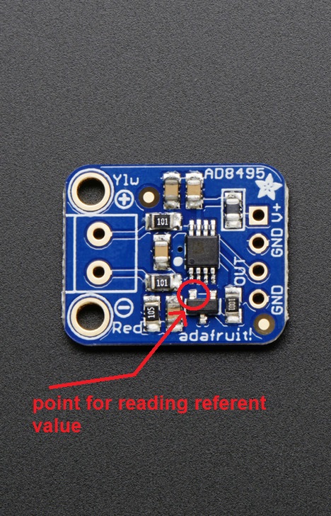 Arduino AD8495 Thermometer | Trybotics