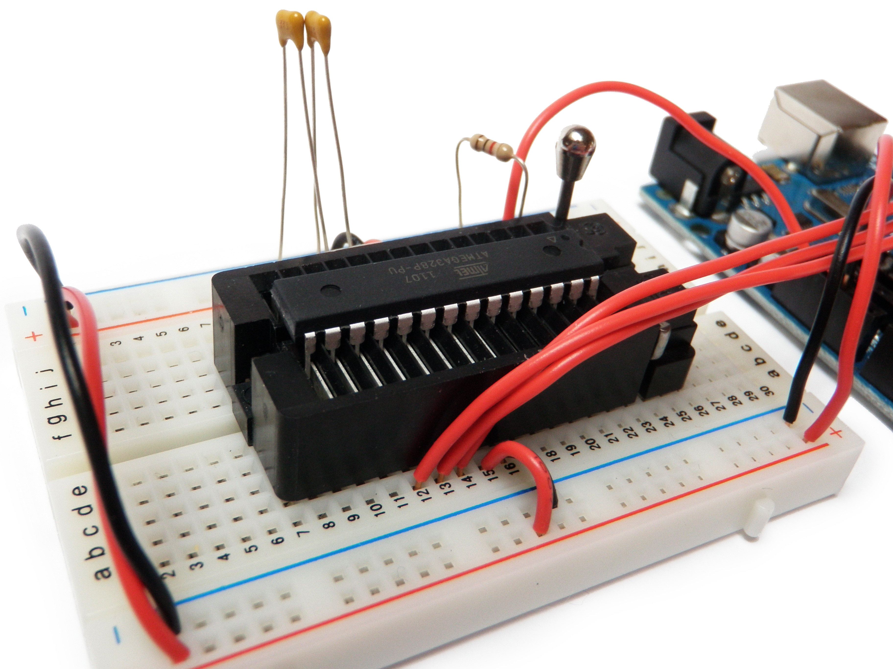 Bootload An Arduino With A Zif Socket Trybotics 