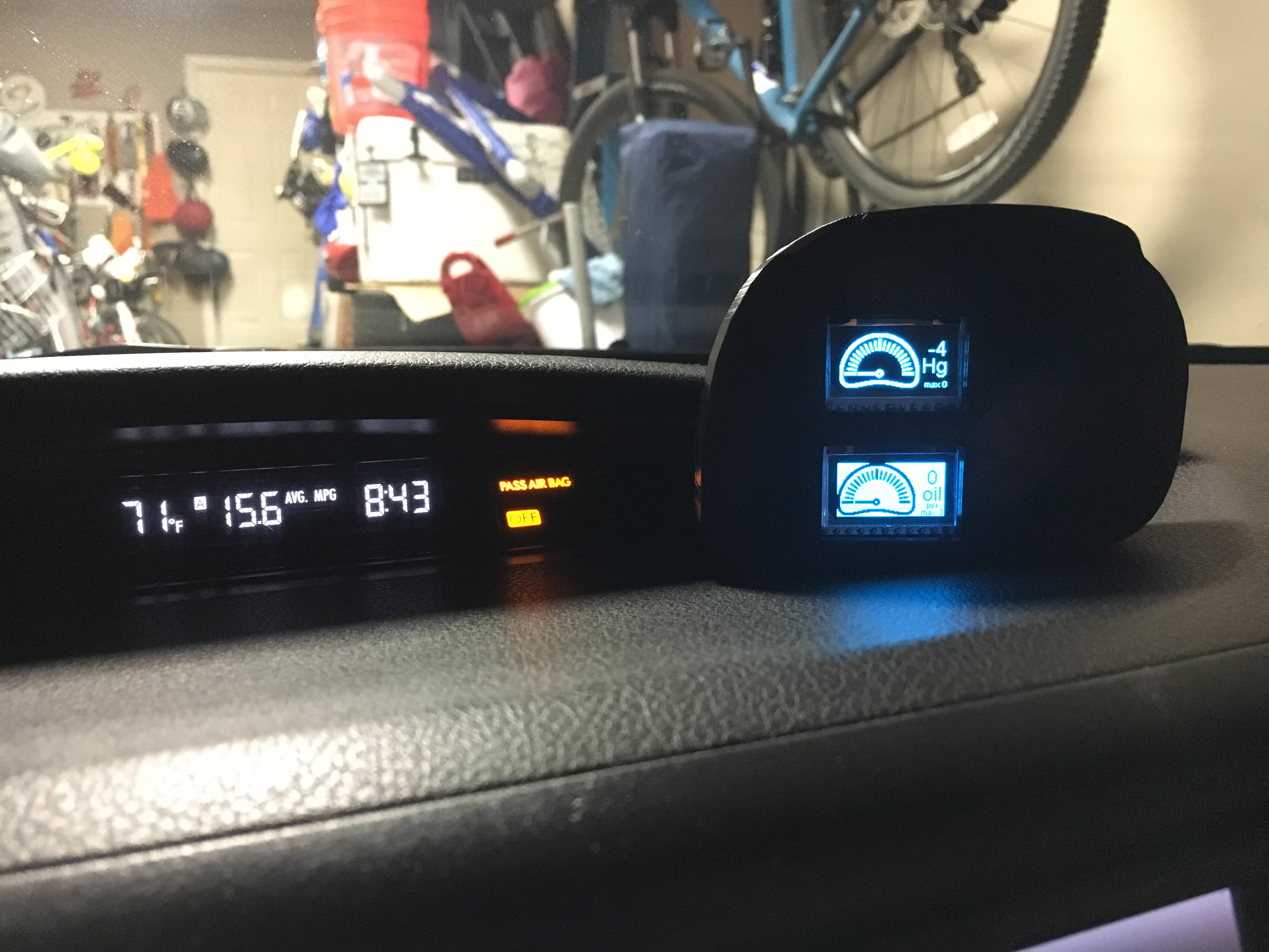 Wifi Enabled OLED ESP32 Car Gauges | Trybotics