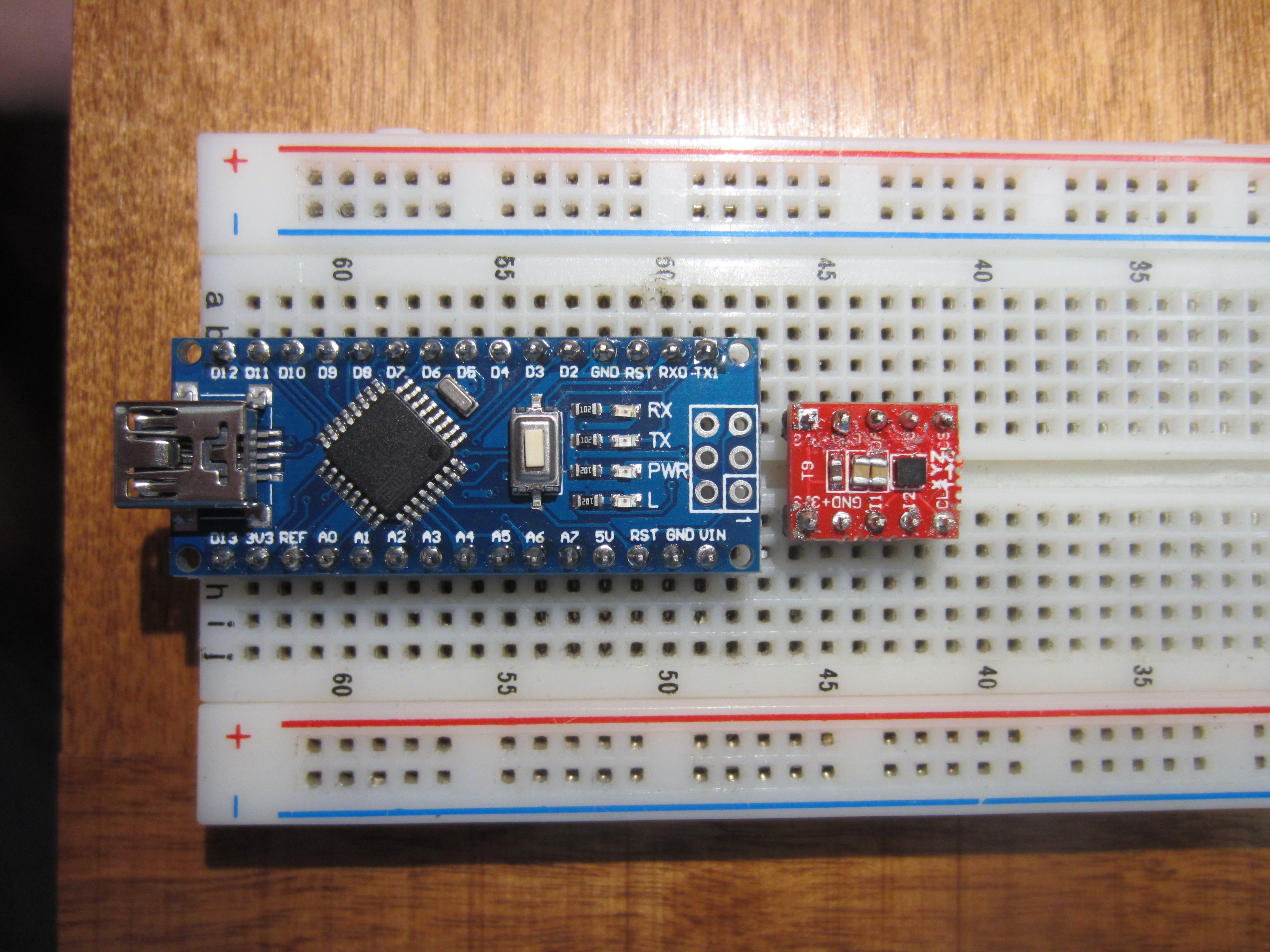 3 Axis Accelerometer LIS2HH12 Module | Trybotics