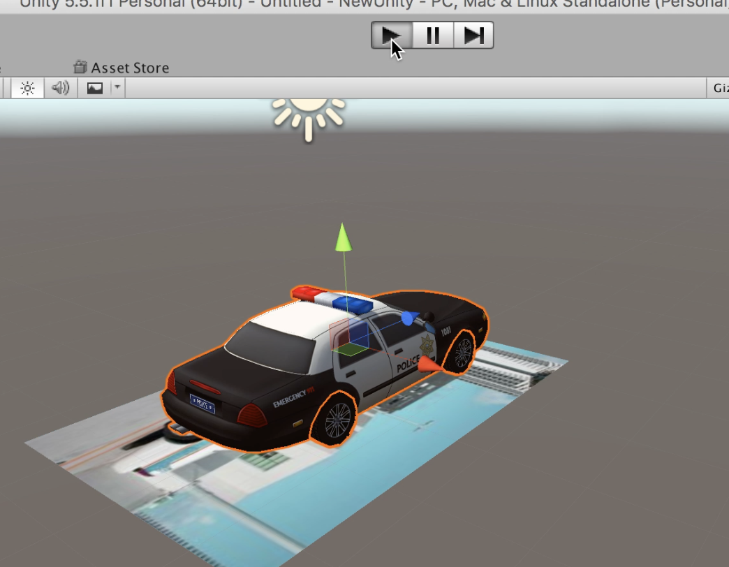 Augmented Reality Police Car | Trybotics
