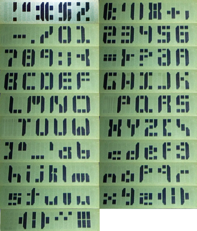 Custom Large Font for 16x2 LCDs : 6 Steps (with Pictures) - Instructables