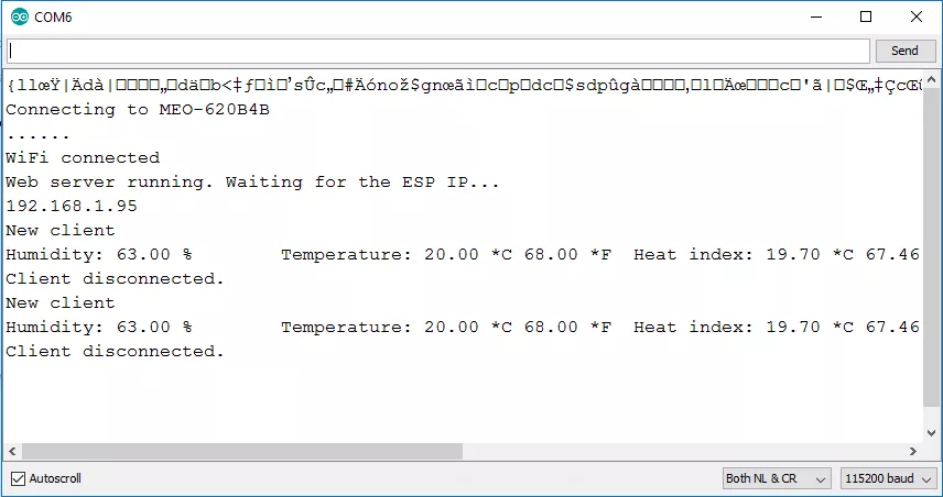 Esp8266 Nodemcu Temperature Monitoring Using Dht11 On A Local Webserver Trybotics