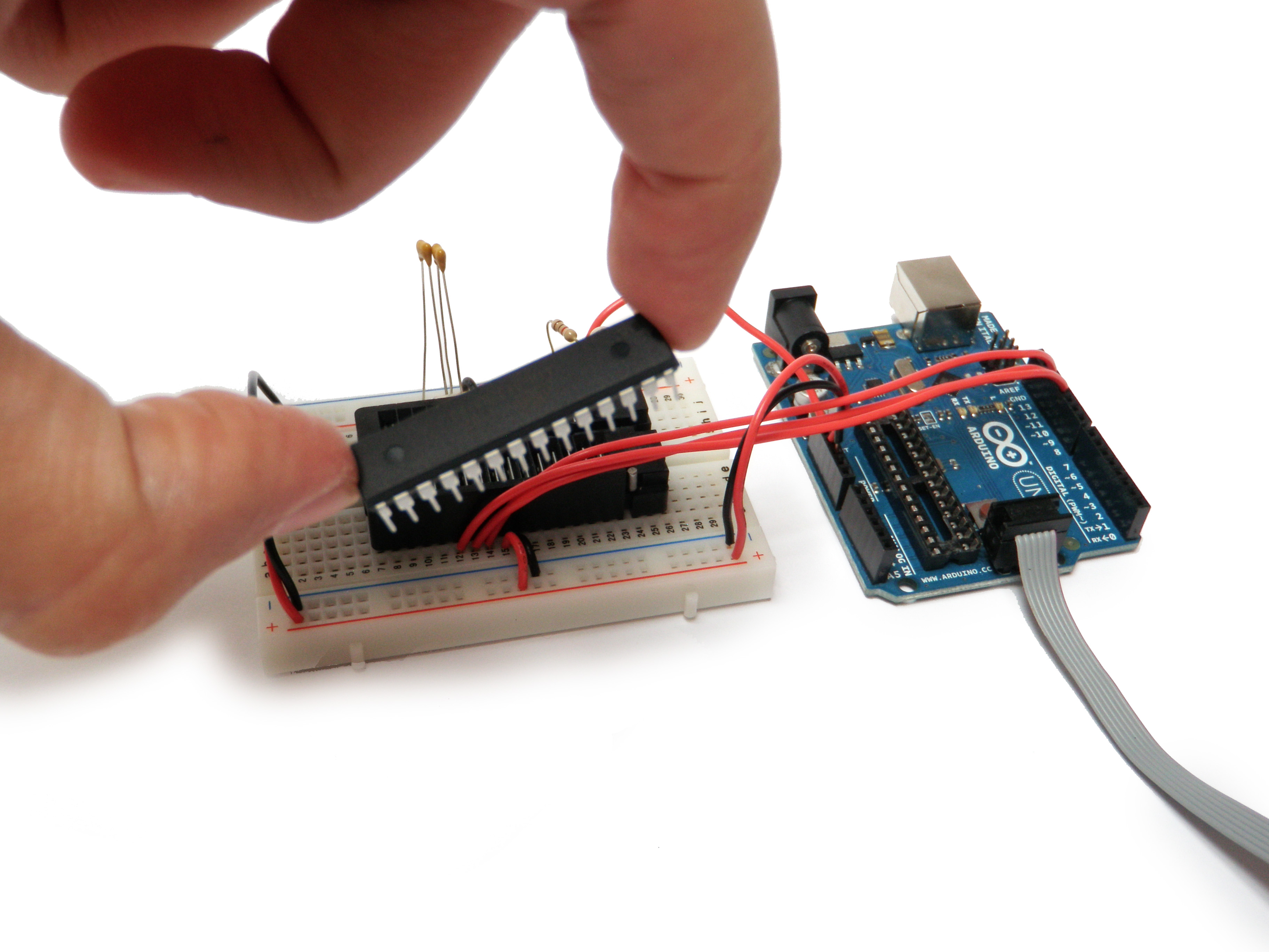 Bootload An Arduino With A Zif Socket Trybotics