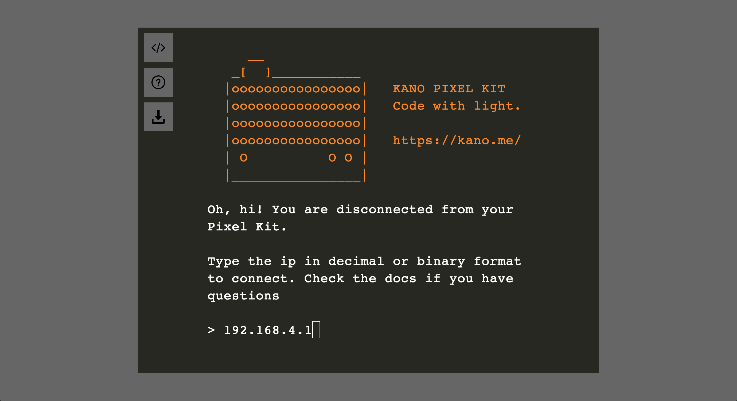 Pixel Kit Running MicroPython: First Steps | Trybotics Pixel Kit Running MicroPython: First Steps | Trybotics