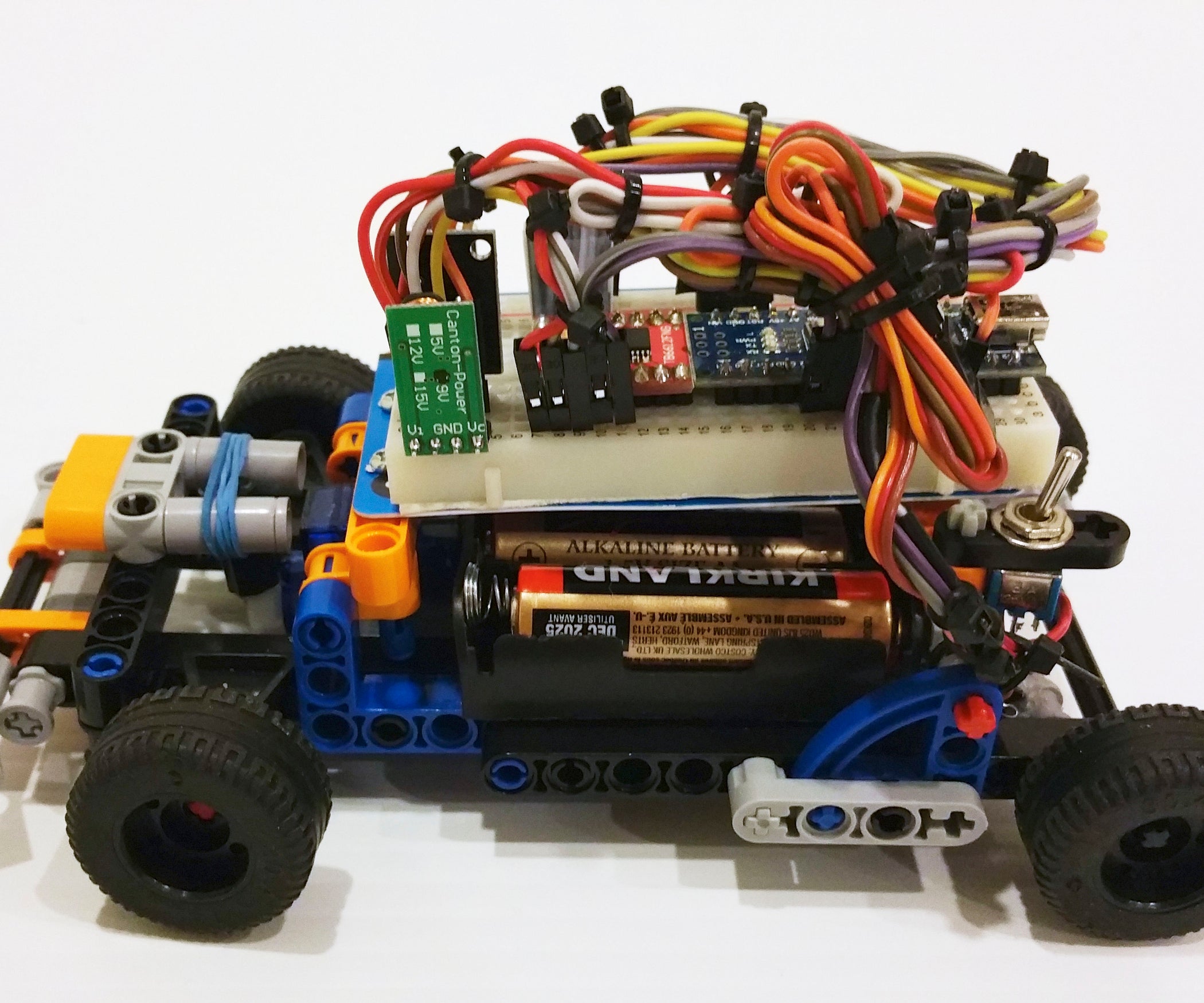 Arduino Izing Lego Technic Go Kart 6 Steps Instructables
