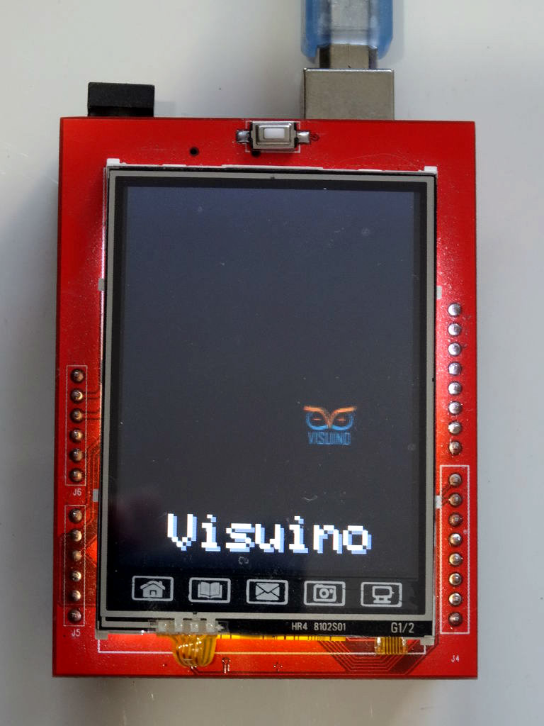 Arduino Uno Bitmap Animation On Ili9341 Tft Touchscreen Display Shield