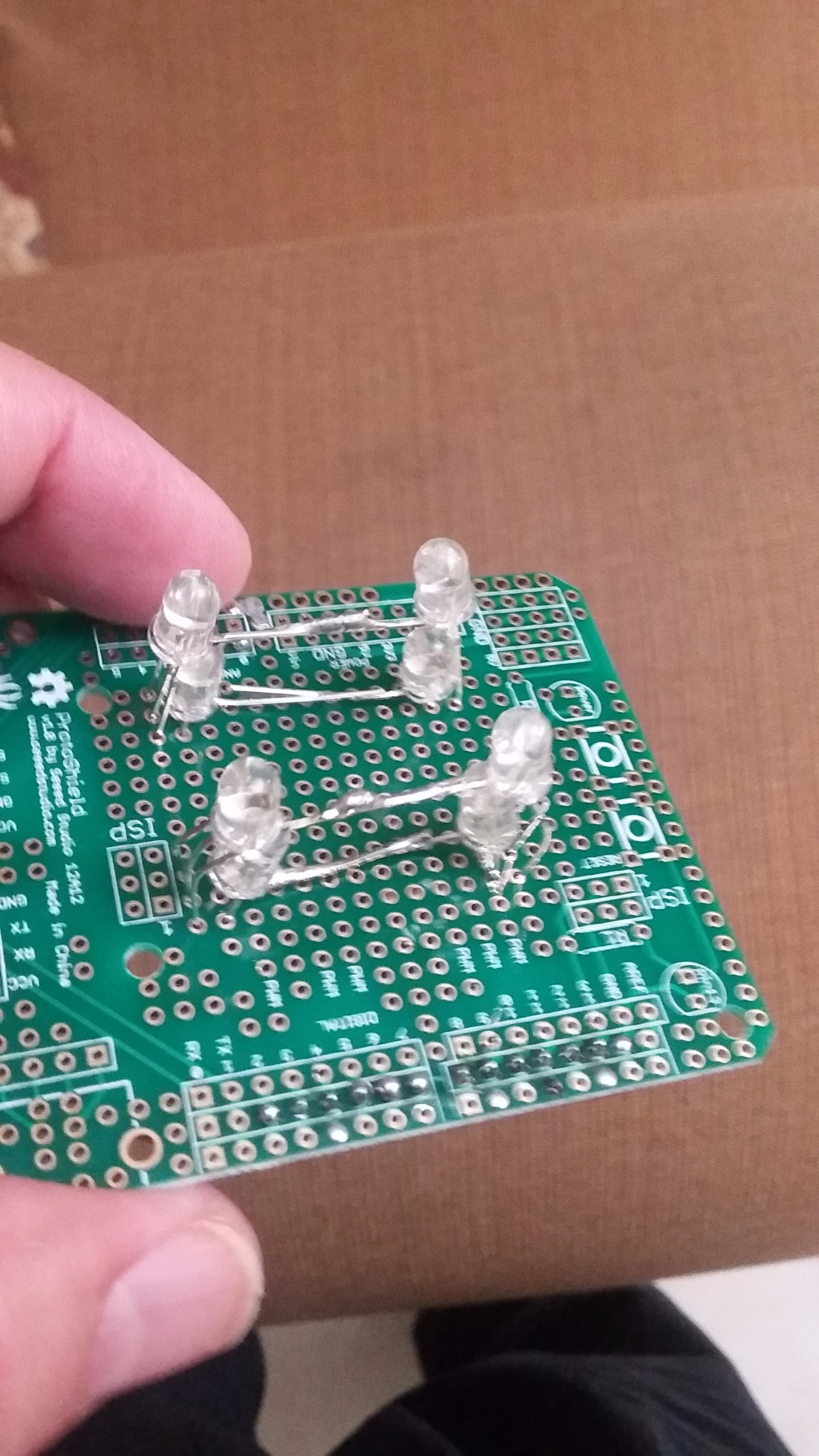 A Simple Rgb Led Cube 2x2x2 Trybotics