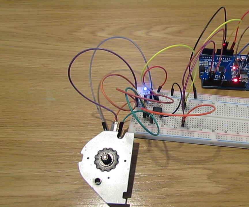 Using Stepper Motor As Rotary Encoder Instructables