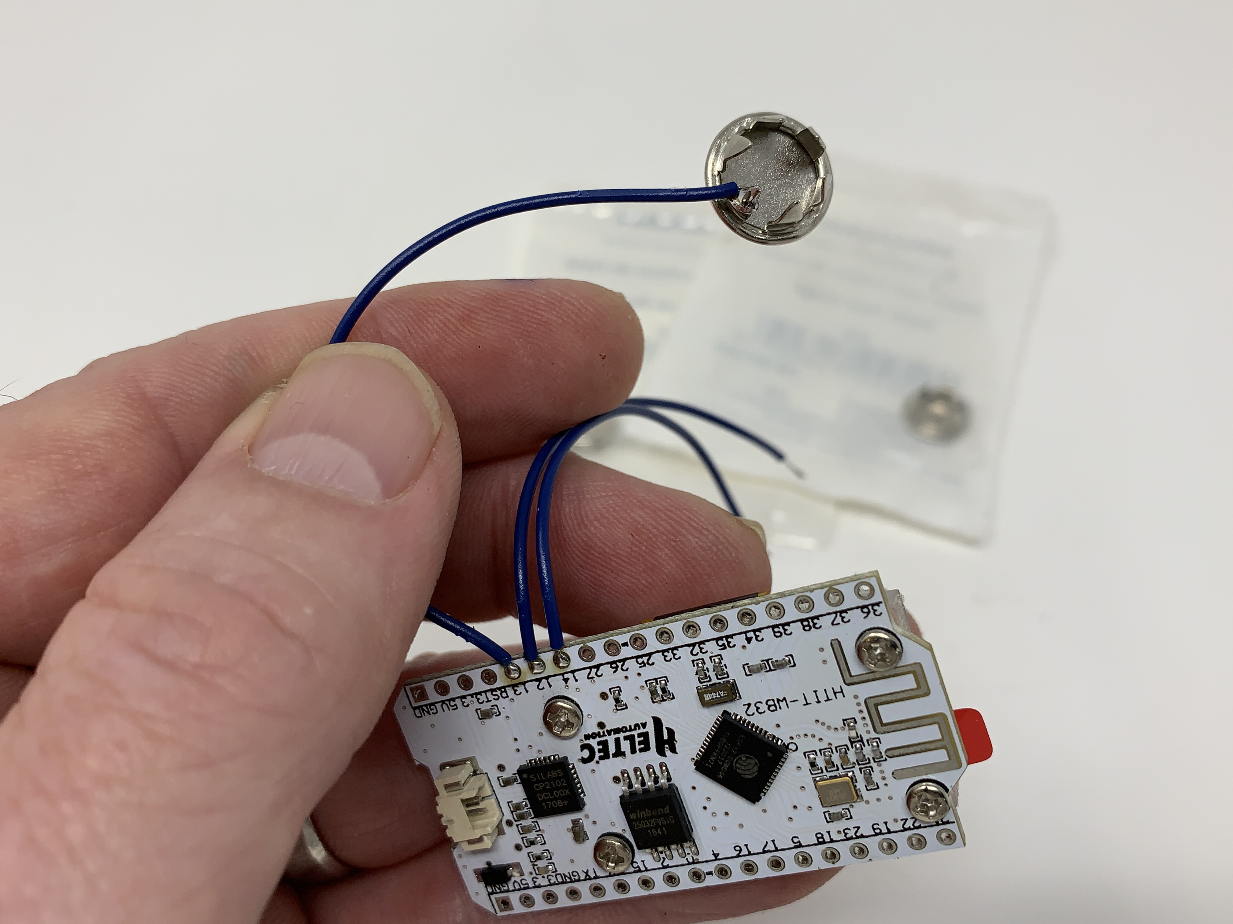 ESP32 Capacitive Touch Input Using | Trybotics