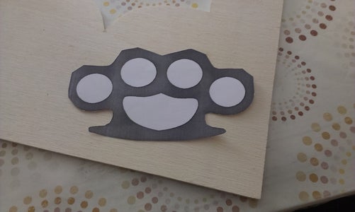 Brass Knuckles 5 Steps Instructables