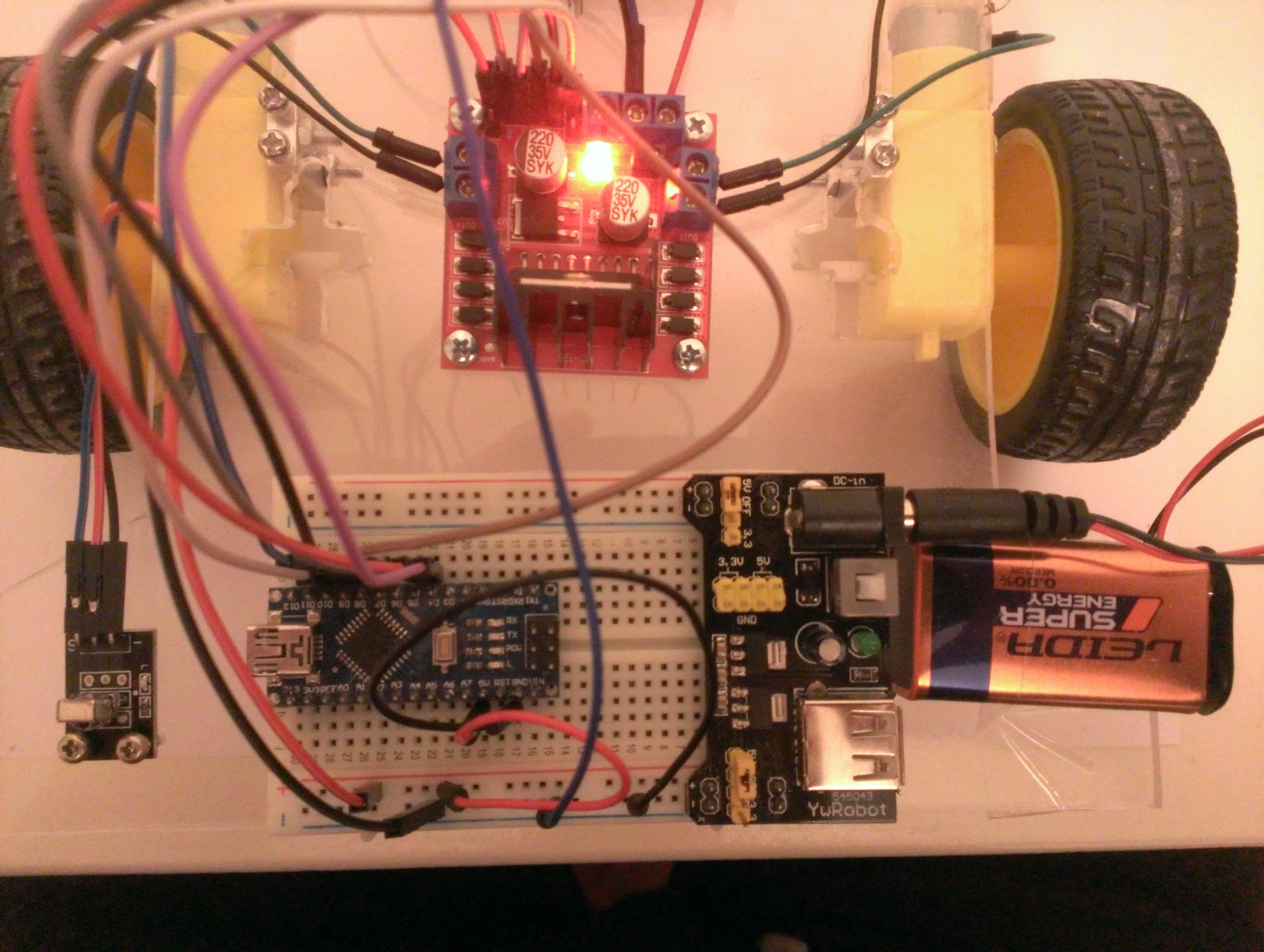 Arduino Infrared RC Car | Trybotics