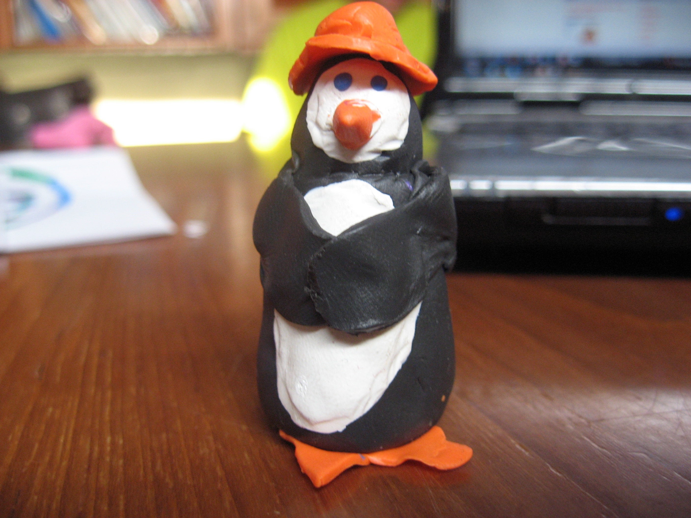 How To Make An Awesome Little Clay Penguin 12 Steps Instructables How To Make An Awesome Little Clay Penguin 12 Steps Instructables