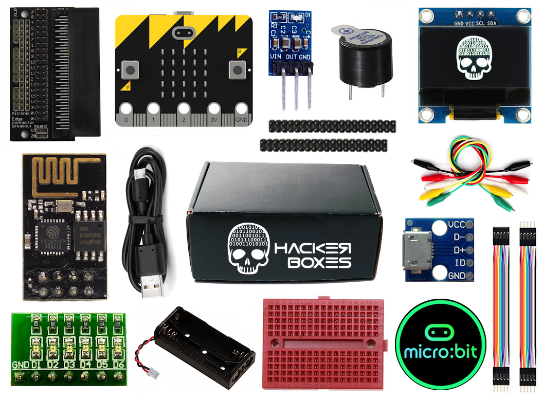 HackerBox 0022: BBC Micro:Bit | Trybotics