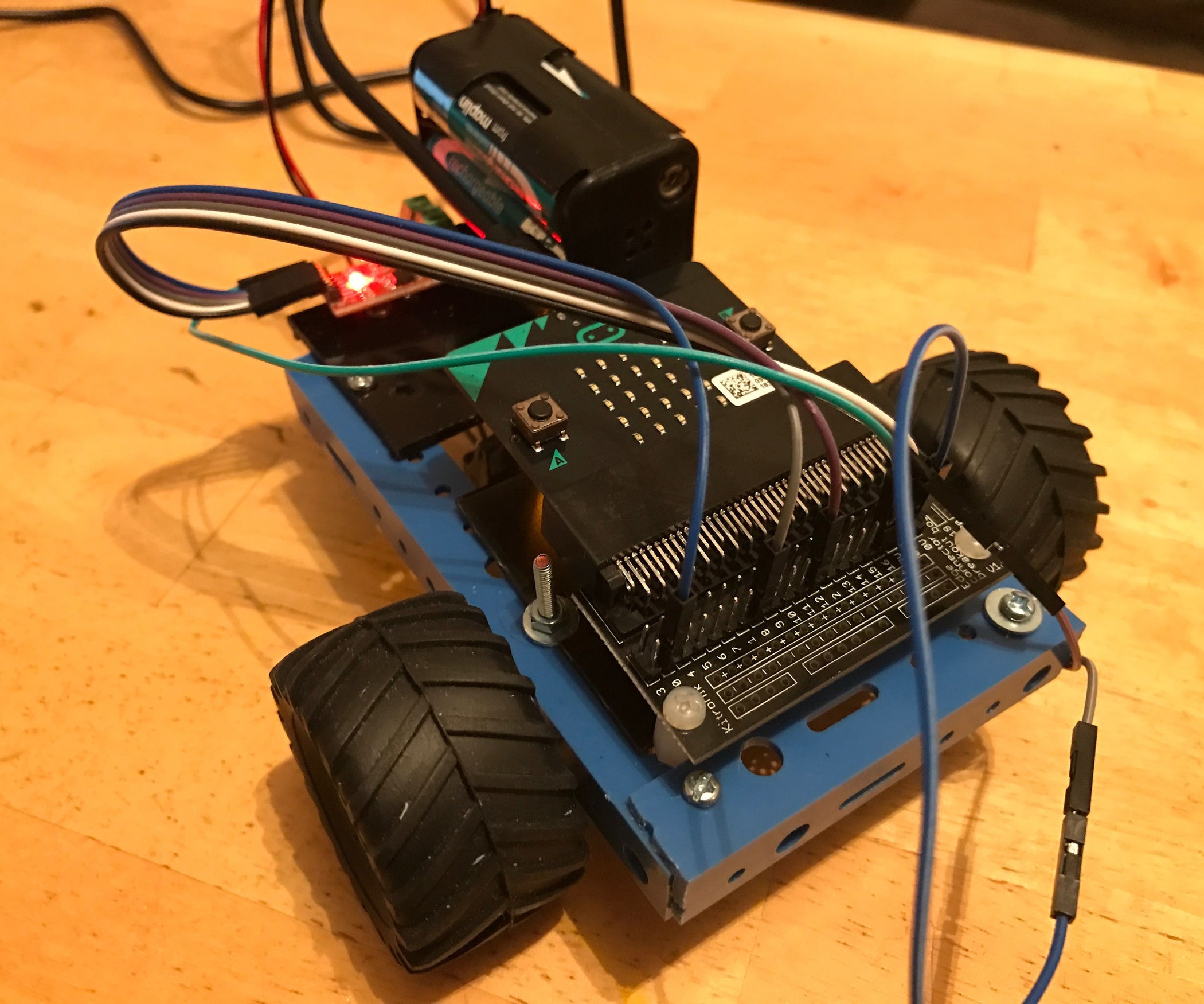 Bbc Microbit Bot Using The L9110 Motor Controller 4 Steps Instructables