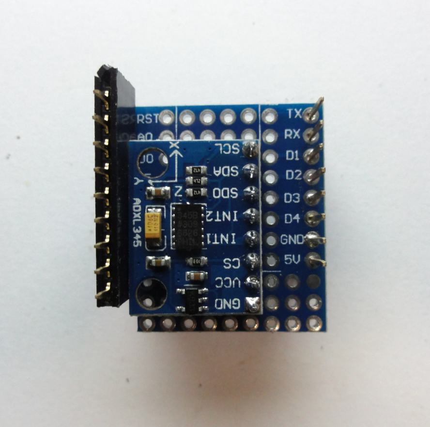 IOT123 - D1M BLOCK - ADXL345 Assembly | Trybotics