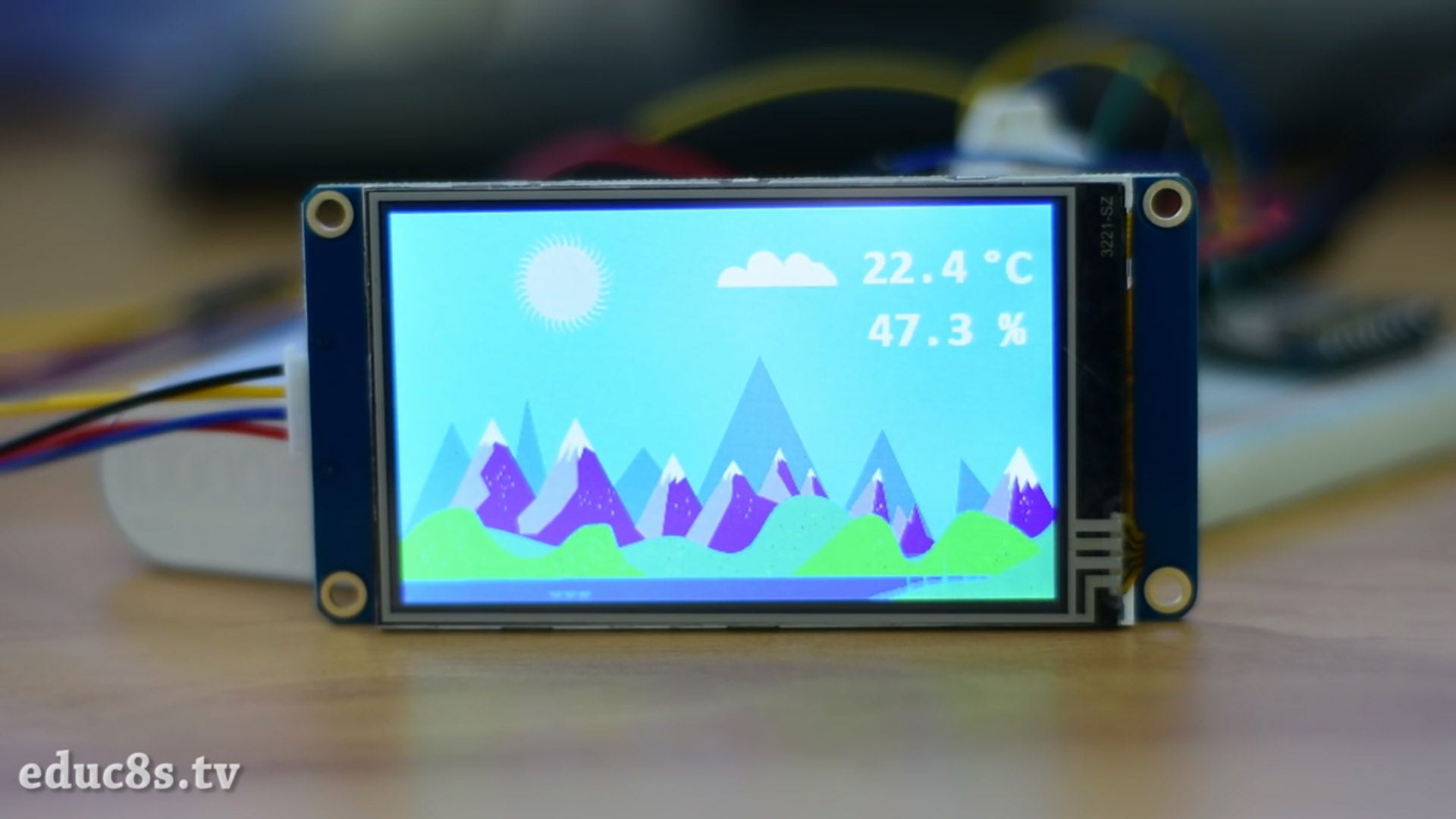 Arduino Weather Station With a Nextion Display | Trybotics