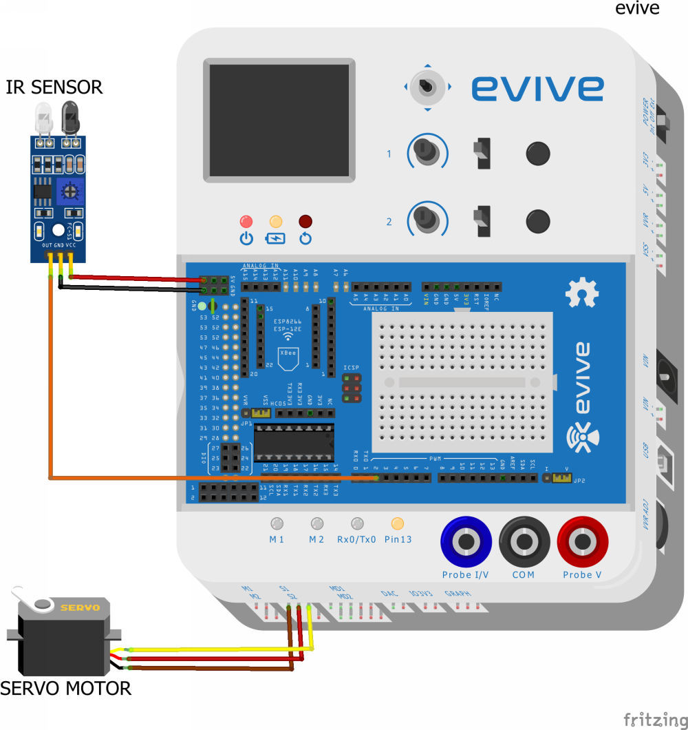 Automatic Door Opening and Closing System Using IR Sensor and Servo ...