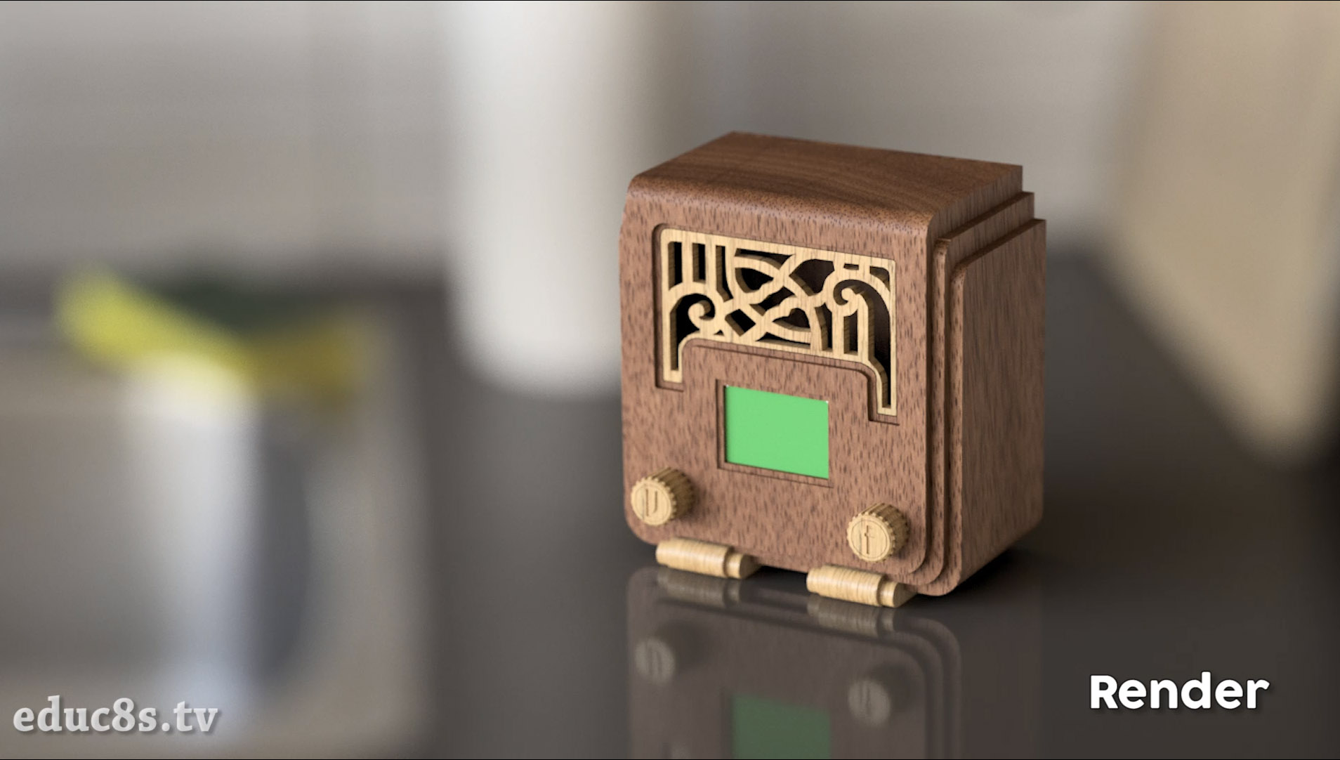 Art Deco FM Radio Project Using Arduino | Trybotics