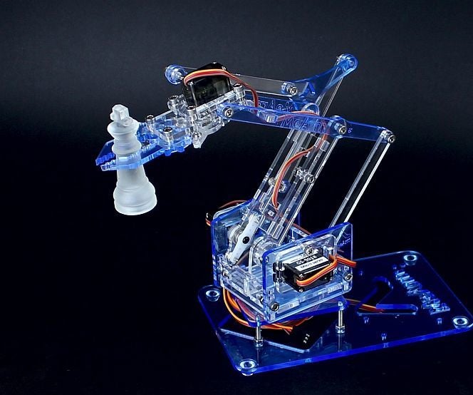 Control a 4 Axis Robot Arm Using a 3 Button Control System (updated ...