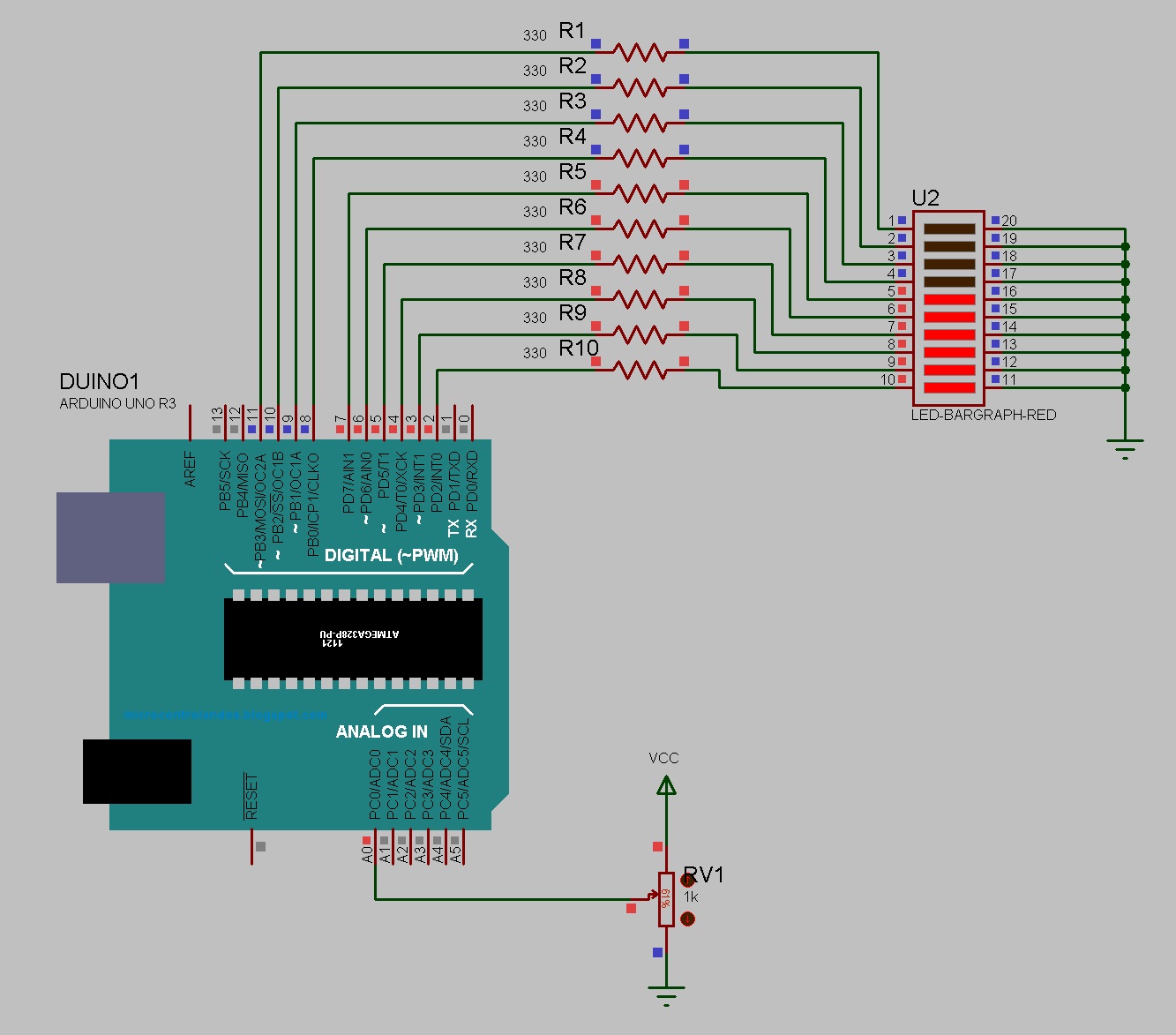 Arduino Bargraph Display Trybotics