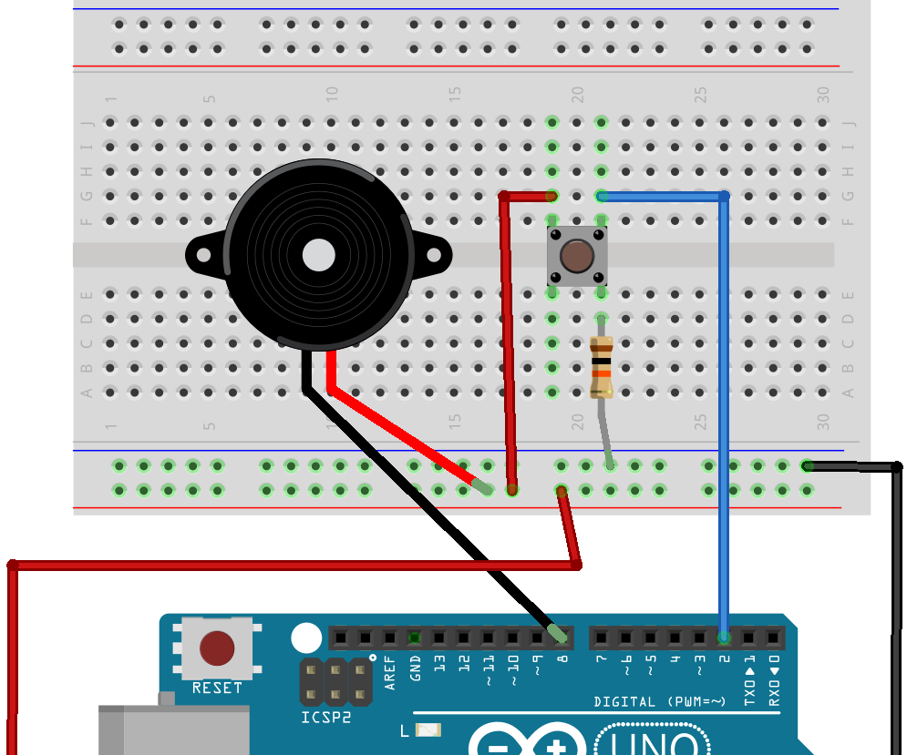 Passive Buzzer Interrupt 3 Steps With Pictures Instructables