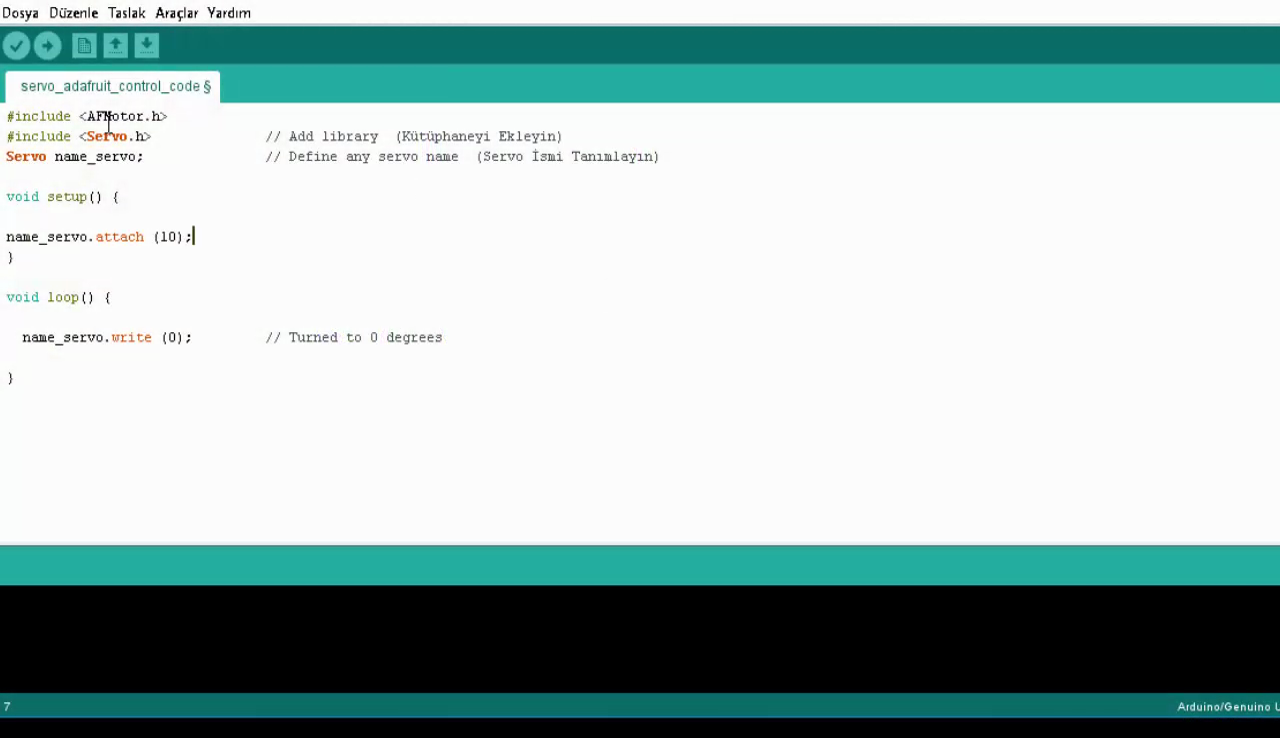 Arduino : How to Control Servo Motor With Motor Shield | Trybotics